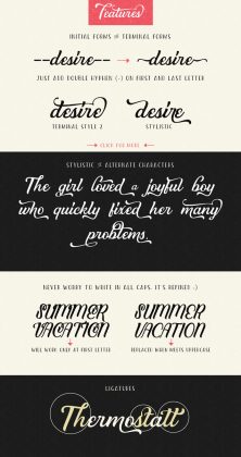 Clarkson Script Font from AF Studio