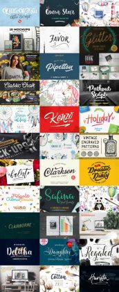 Design Bundle – Graphics and Fonts 99% Off!