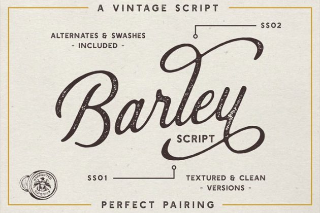 Retro Fonts and Vintage Logos: Artisan Collection