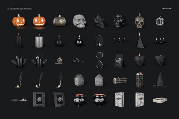 Halloween Scene Creator from Creatsy