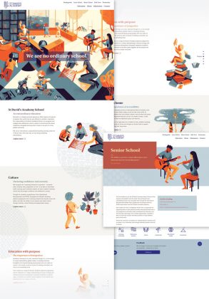 St David’s Academy School - Graphic Design and Branding by ...