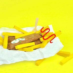 Paper Food Crafted by Samuel Shumway