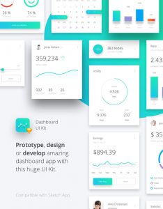 Data Dashboard UI Kit
