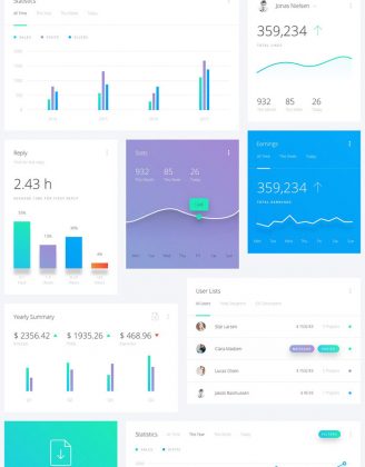 Data Dashboard UI Kit