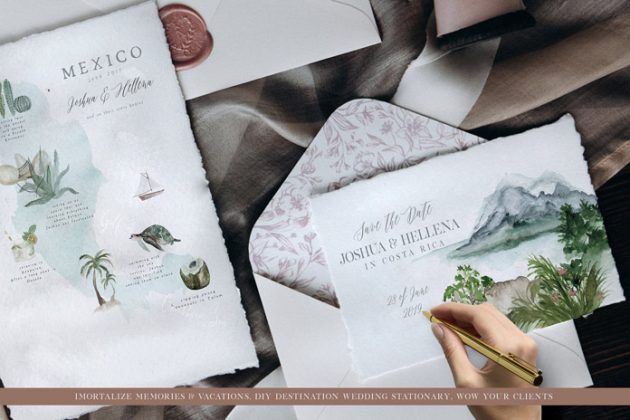 Wanderlust: Custom Illustrated Map Creator