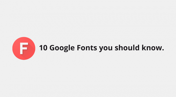 10 Google Fonts You Should Know