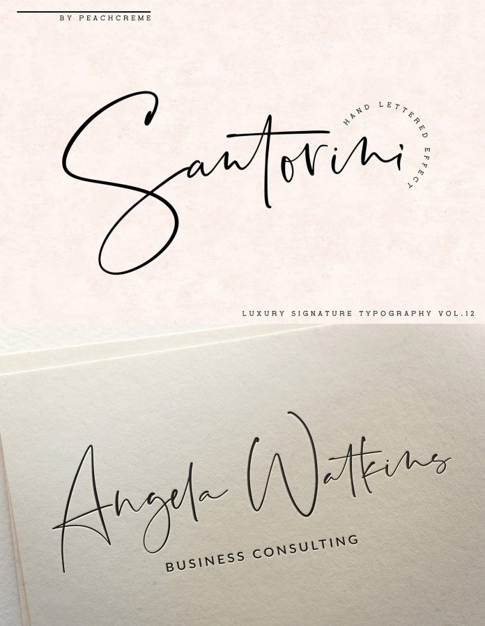 Santorini Script Font