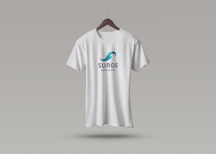 SURGE Logo Design and Branding by Maria Grønlund