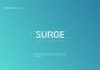 SURGE Logo Design and Branding by Maria Grønlund