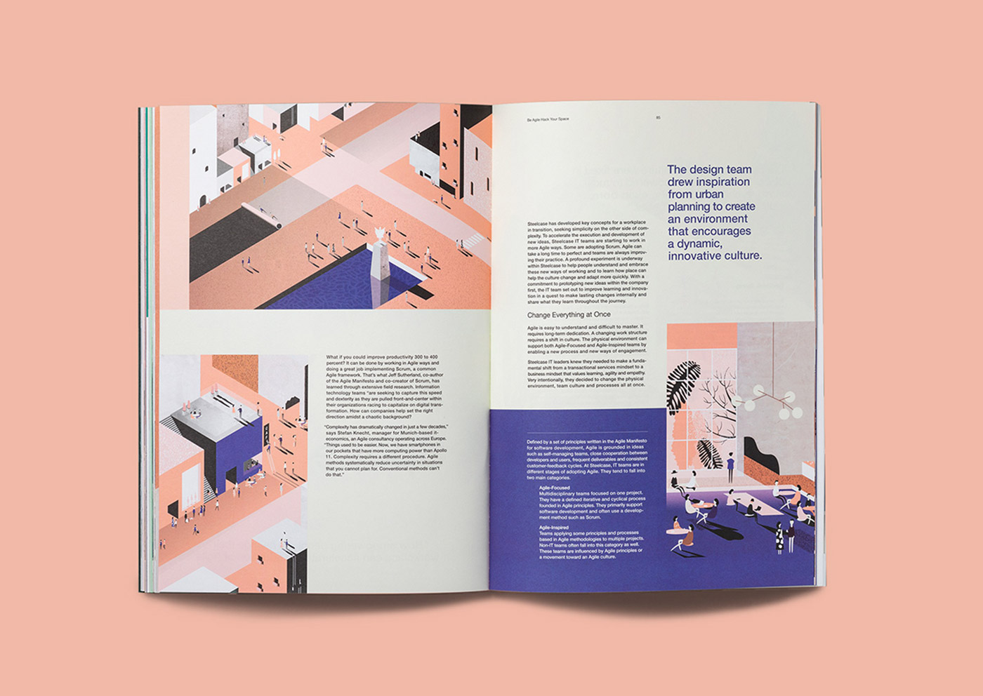 Steelcase 360 Magazine - Redesign by Hybrid Design