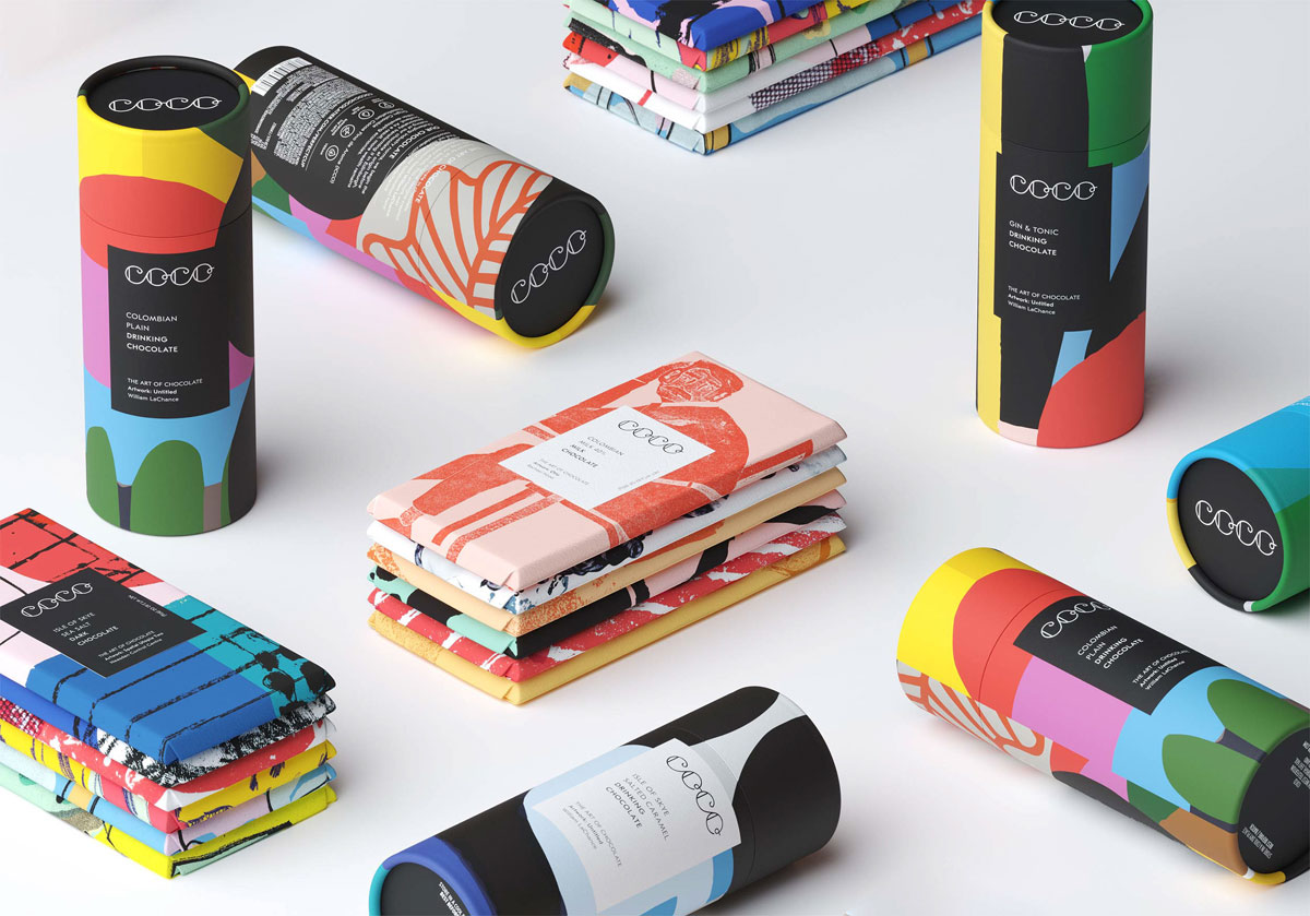 COCO Chocolatier - brand and packaging design by Freytag Anderson