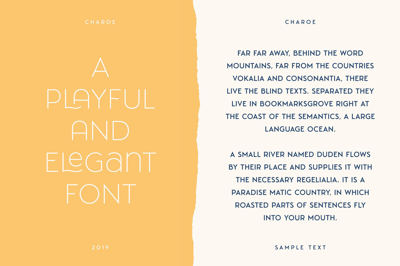 Charoe Font + Extras