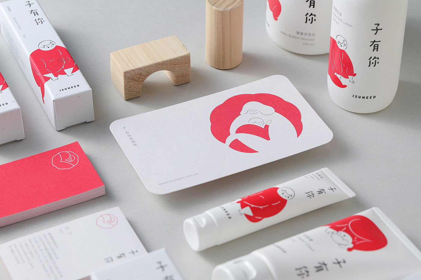 ISUNEED Branding by Teng Yu Lab