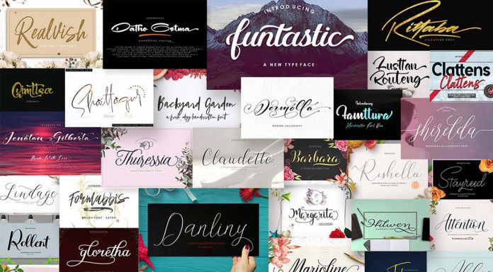 Best Script Fonts on Sale!