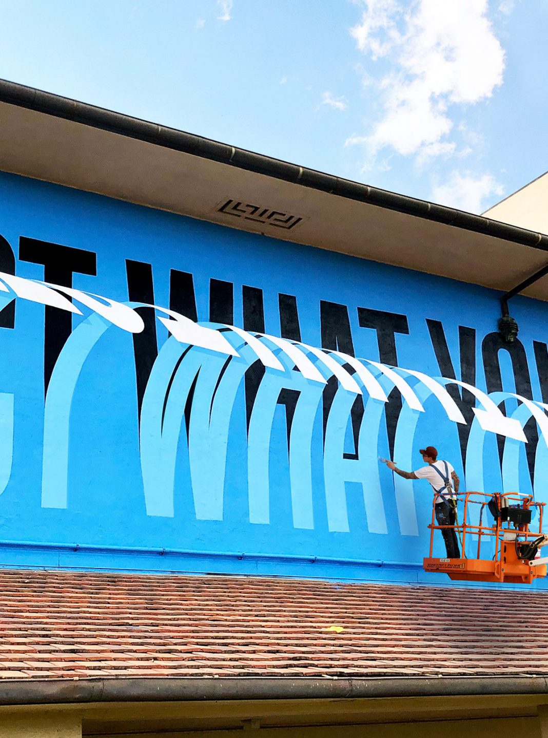 Typographic Street Art by Ben Johnston