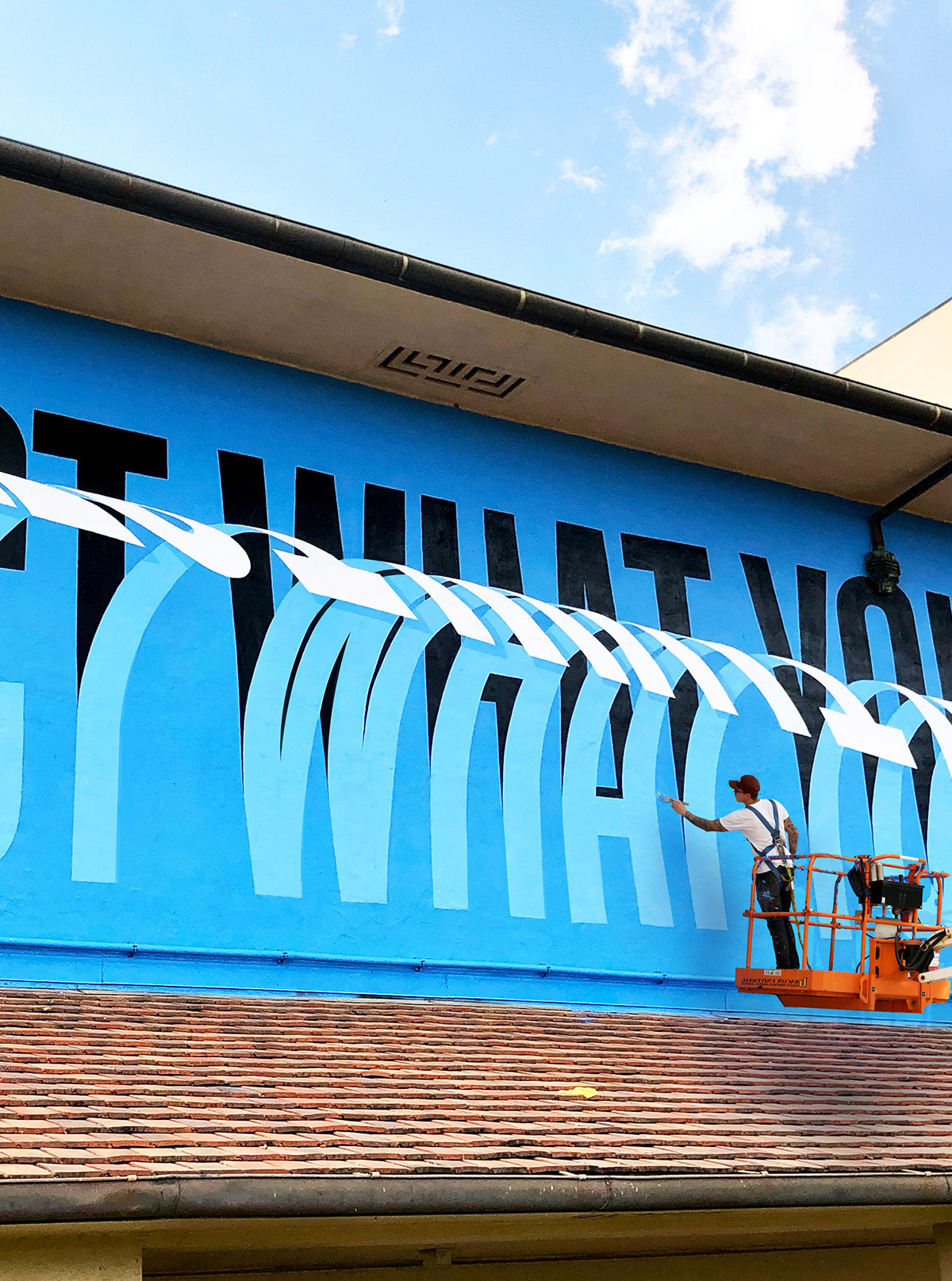 Typographic Street Art by Ben Johnston