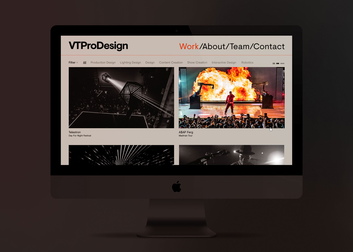 VT Pro Design Rebranding by Forth + Back