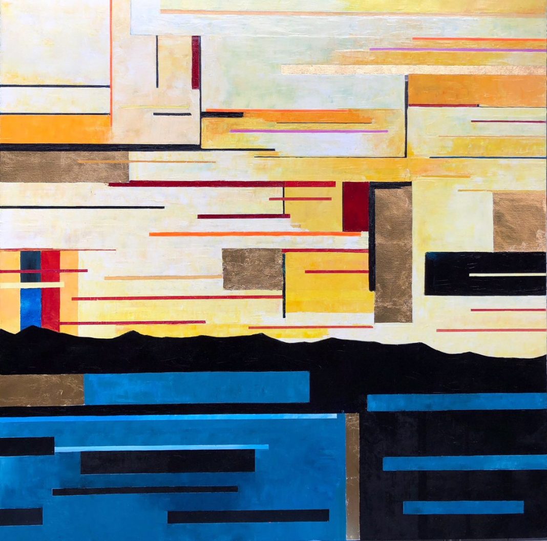 Artist Laura Smith Blair at Marrow Gallery