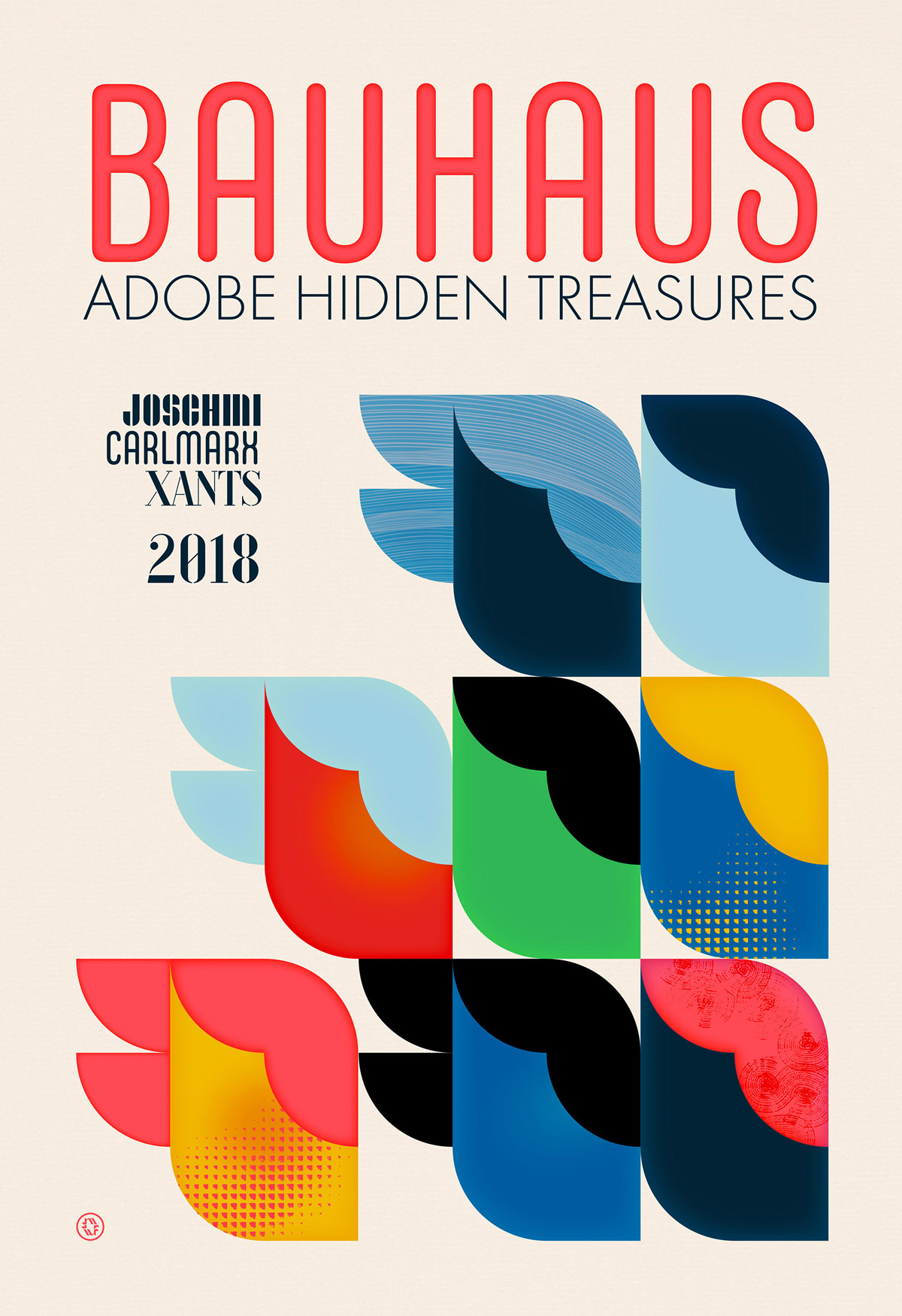 A Tribute to Bauhaus—Adobe Hidden Treasures Posters by W. Flemming