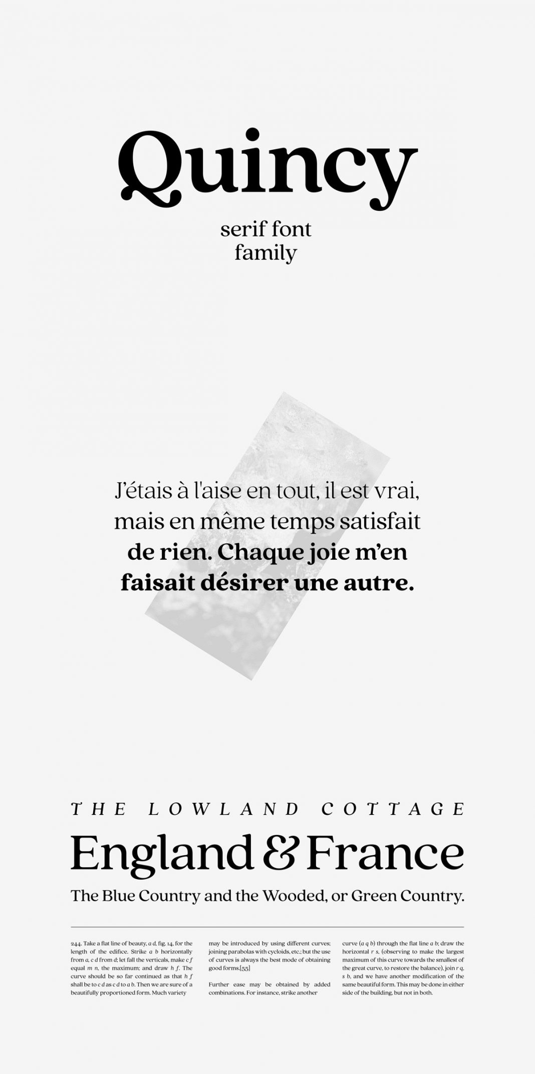 Quincy CF Vintage Serif Font Family