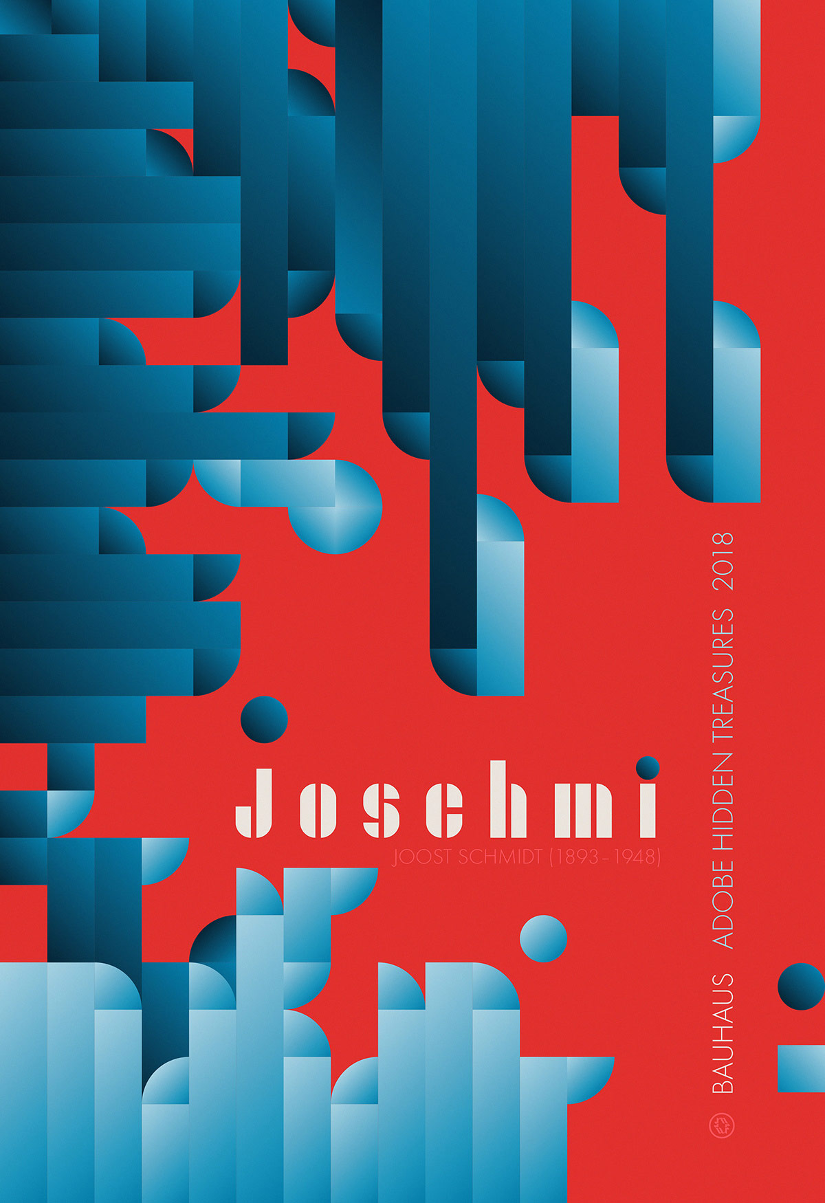 A Tribute to Bauhaus—Adobe Hidden Treasures Posters by W. Flemming