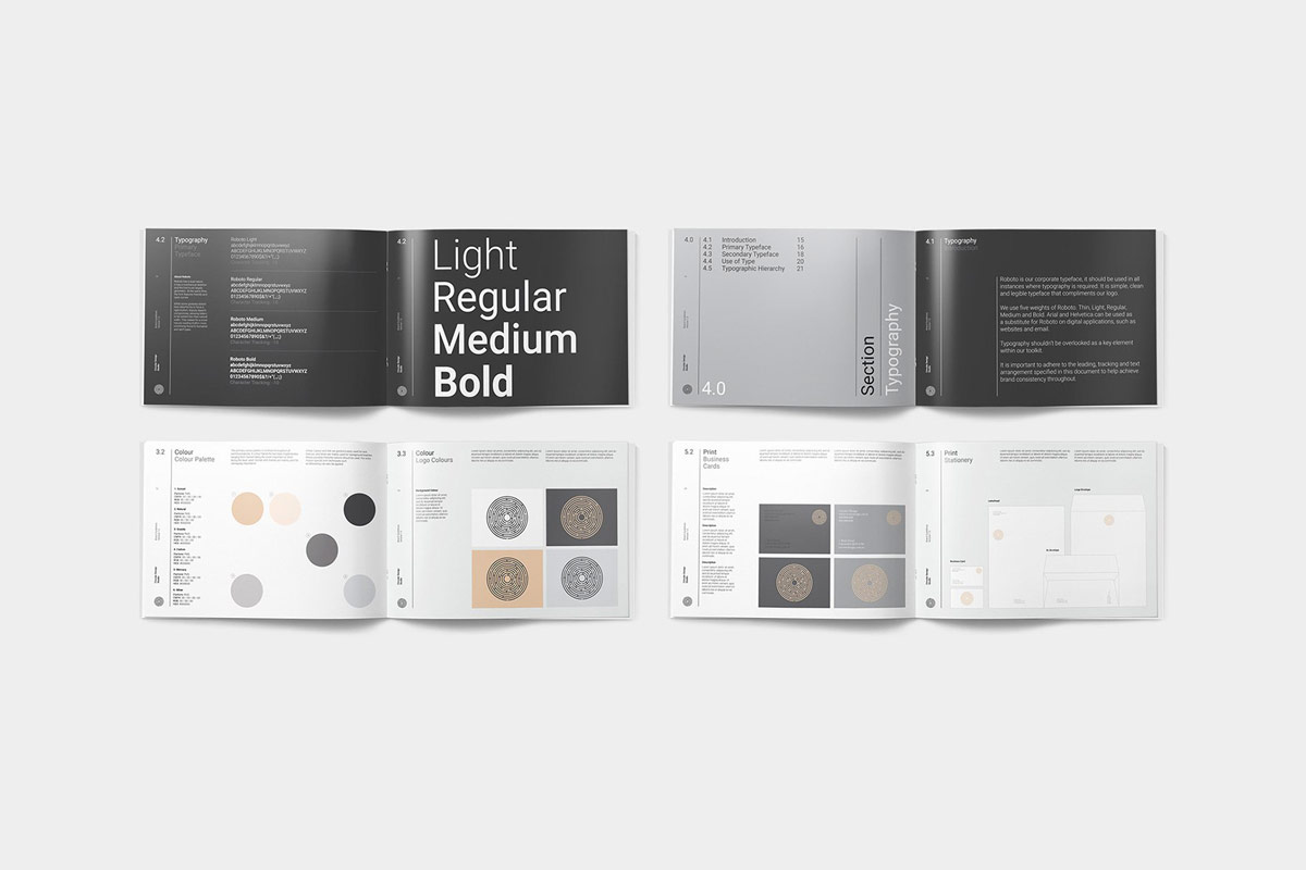 Minimalist Brand Guidelines Template