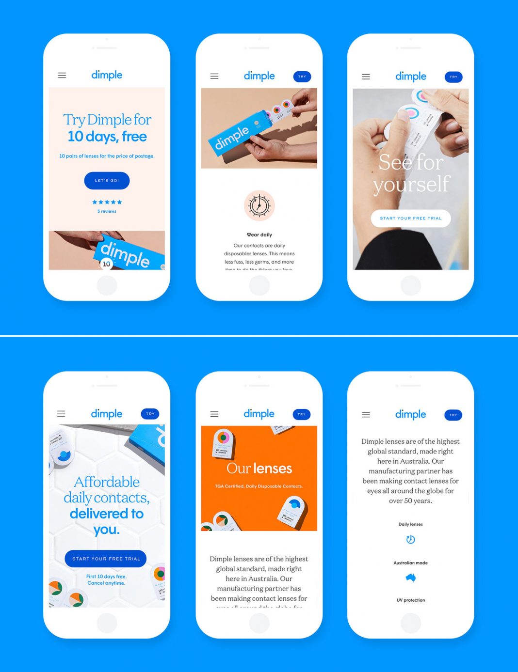 Dimple—Graphic Design and Branding by Universal Favourite