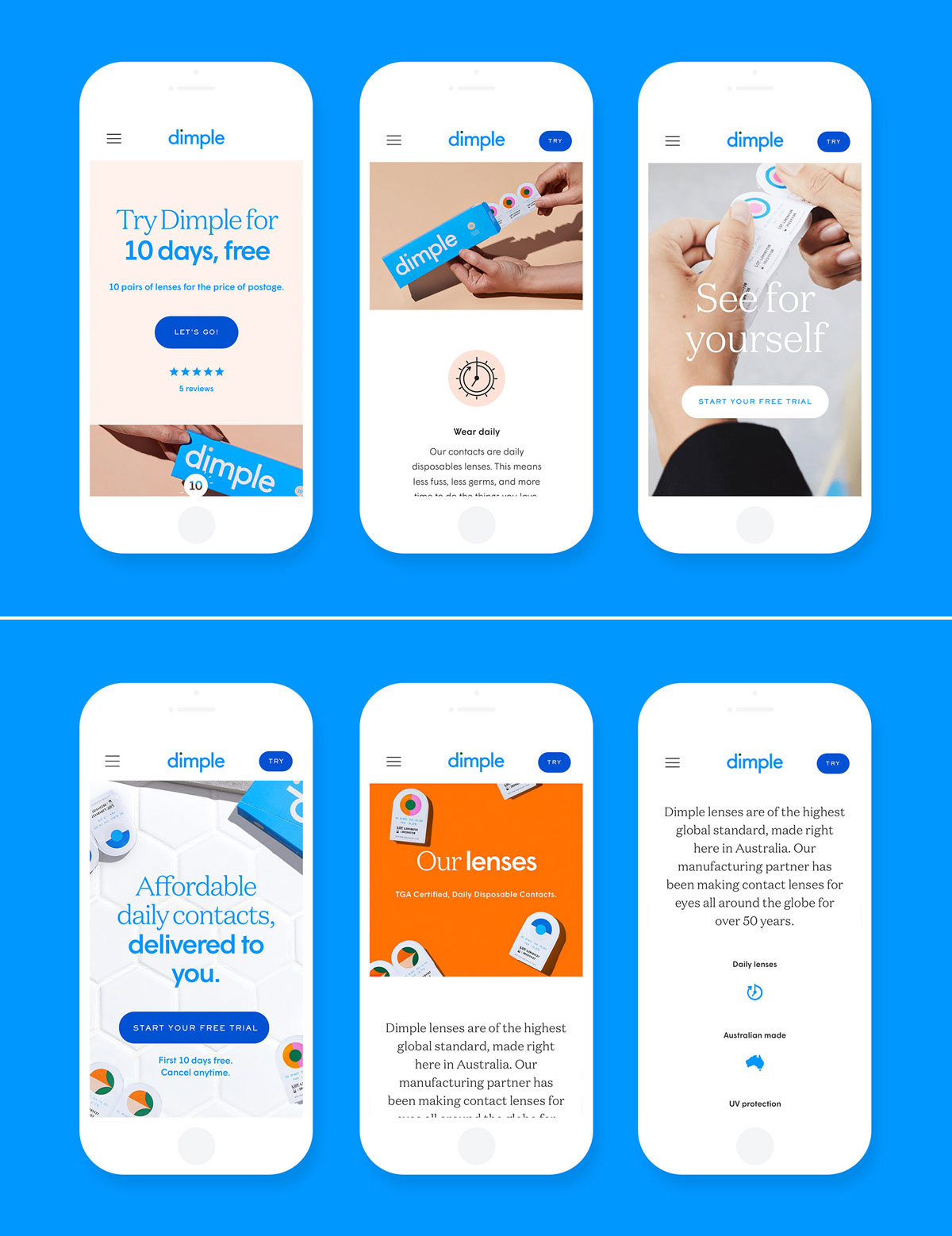 Dimple—Graphic Design and Branding by Universal Favourite