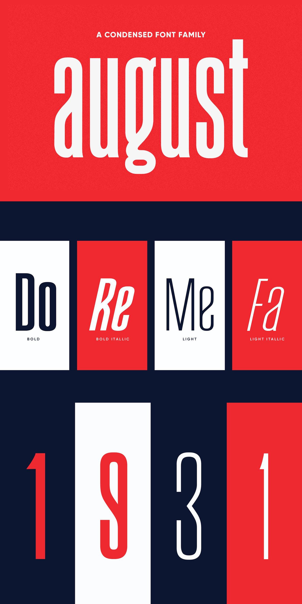 August Font by Ellen Luff