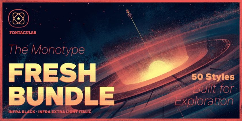Monotype Fonts Bundle: 50 Amazing Typefaces