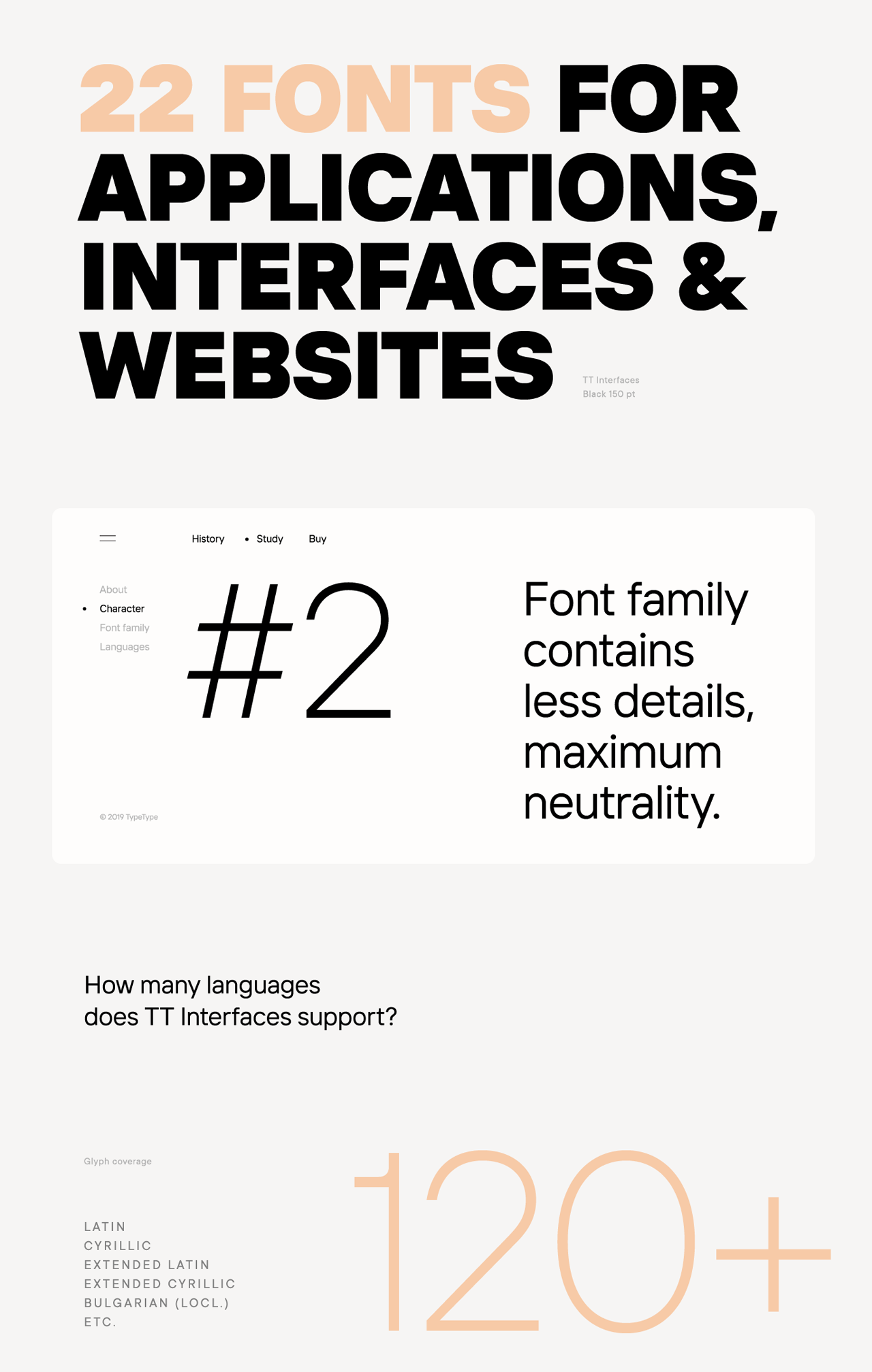 TT Interfaces Font Family by TypeType