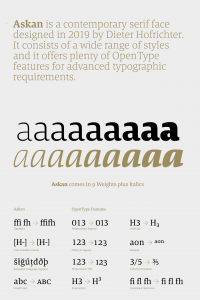 Askan Font Family from Hoftype