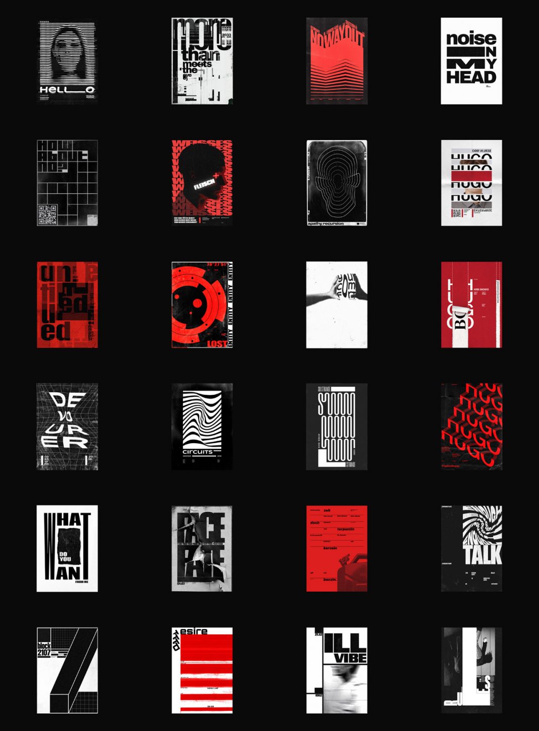 Poster Designs by Roman Post.