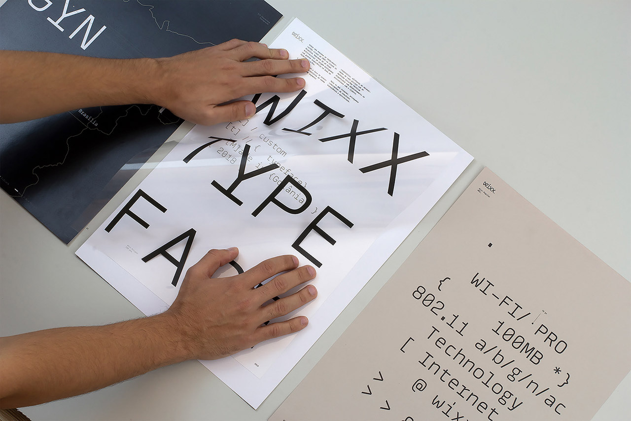 Wixx Mono—Custom Typeface Design by Studio BR/BAUEN