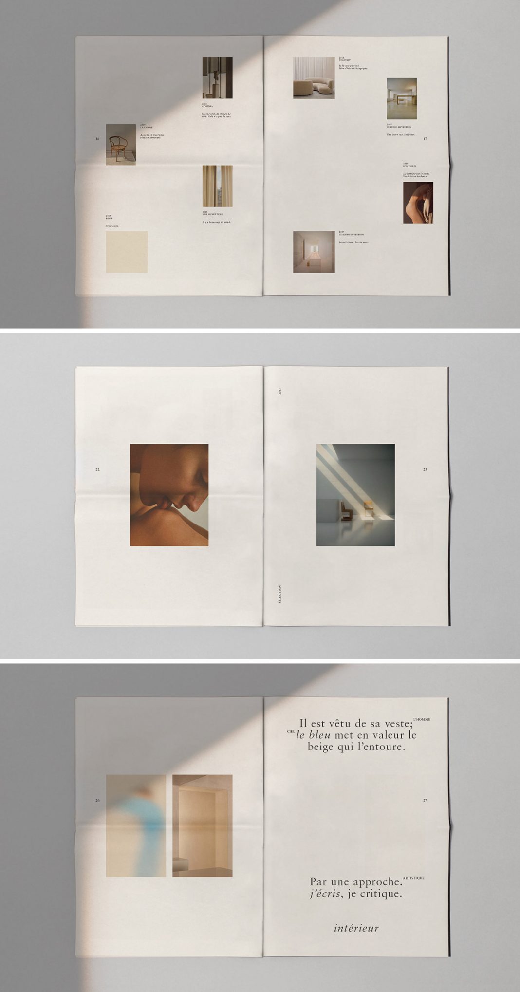 Beige De Couleur—Editorial Design and Curation by Kévin Magalhaes