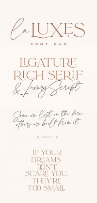 La Luxes Font Duo by Sam Parrett