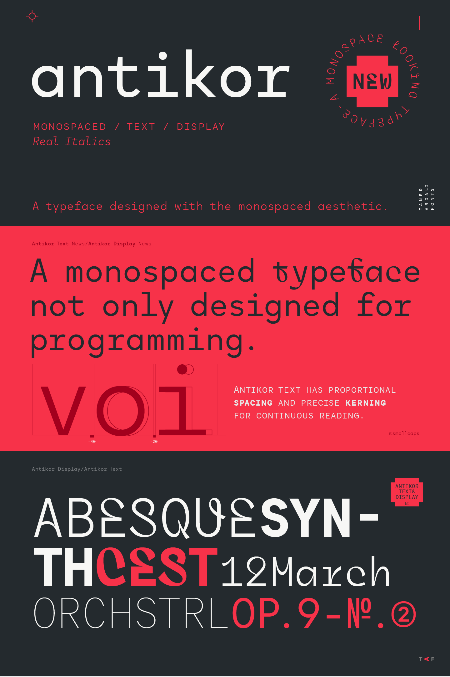 Antikor Font Family by Taner Ardali