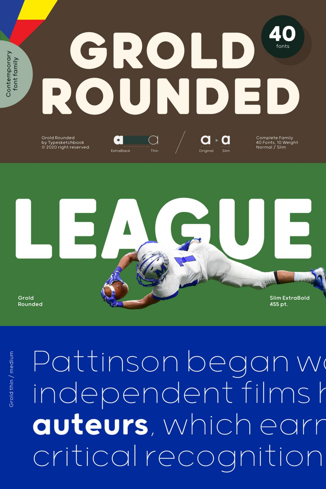 Grold Rounded Font Family from Typesketchbook