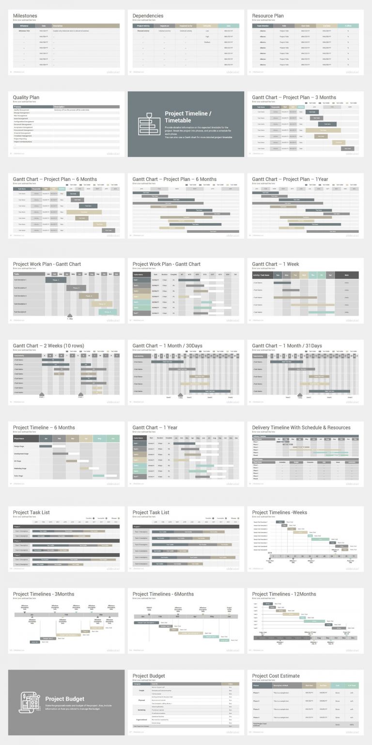Professional Project Proposal Powerpoint Template