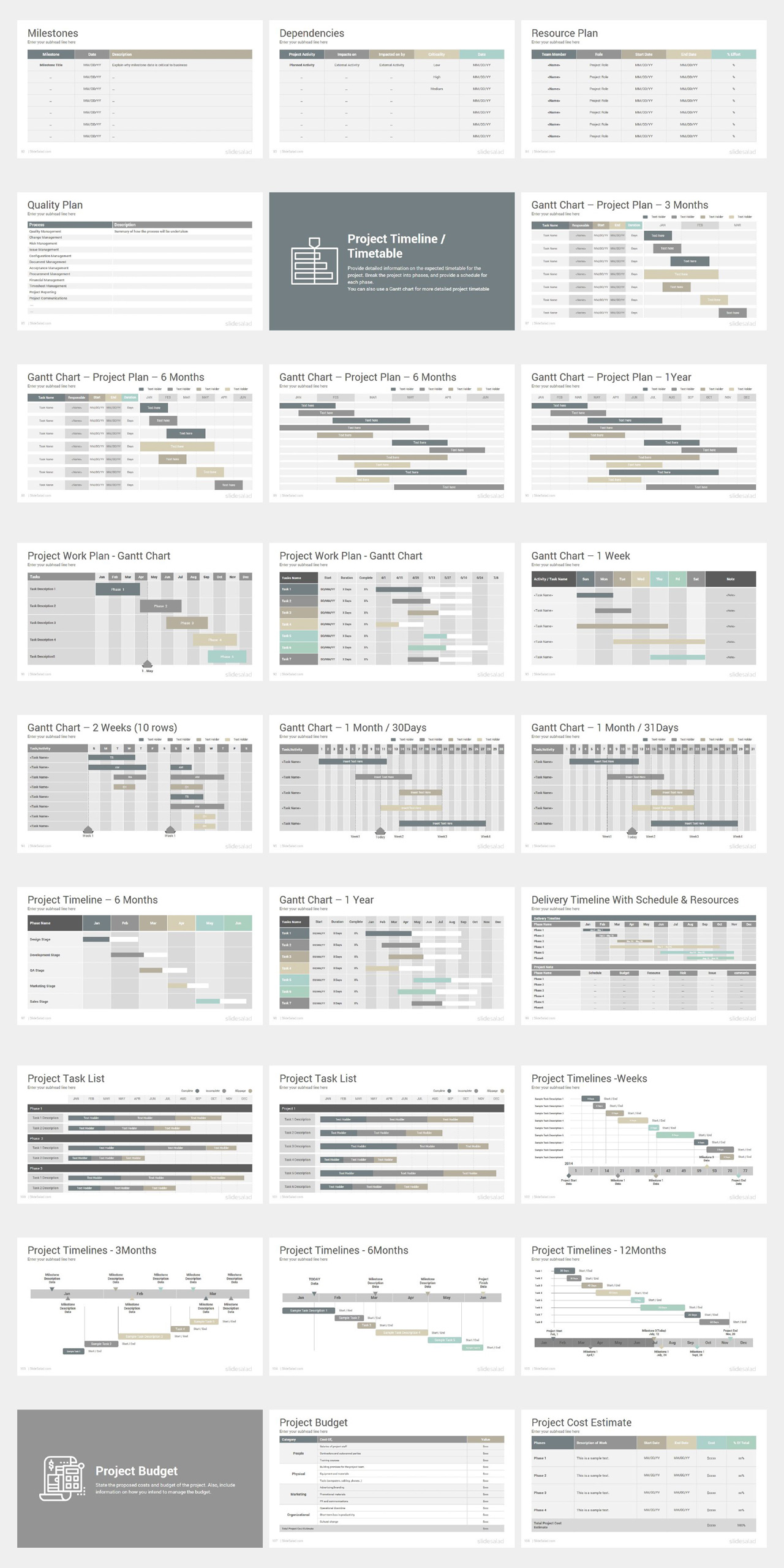 Professional Project Proposal Powerpoint Template