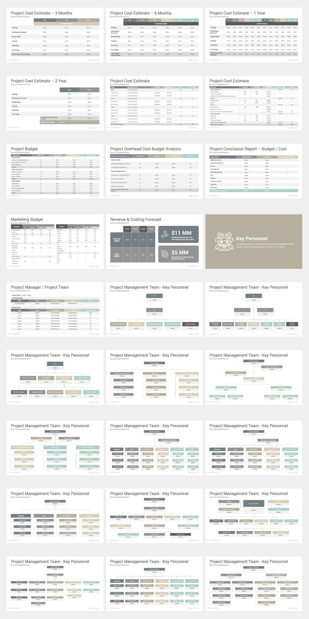 Professional Project Proposal Powerpoint Template