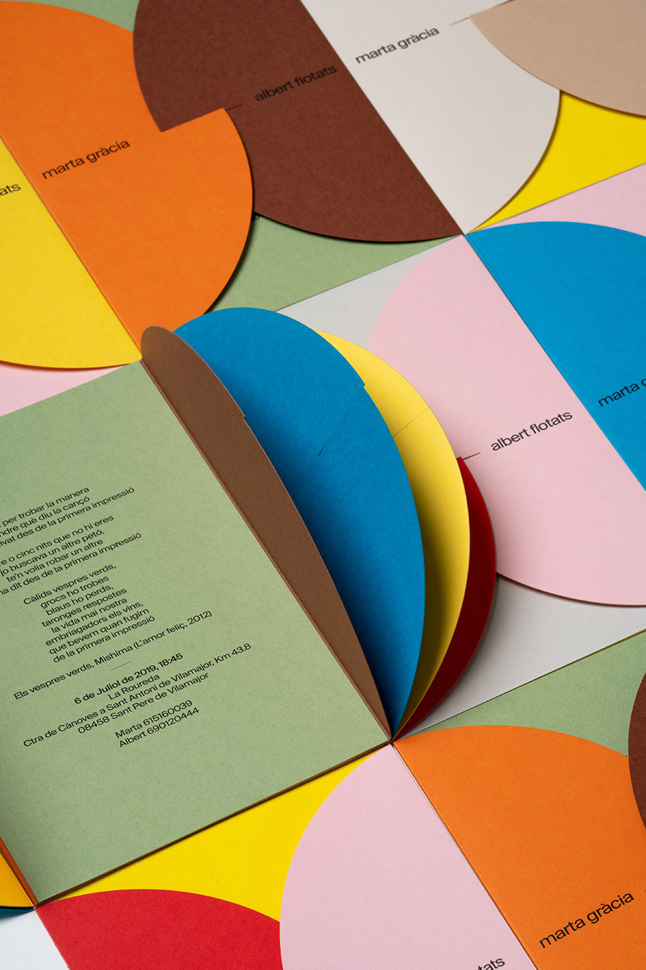 Wedding Invitation by Graphic Design Studio Hey