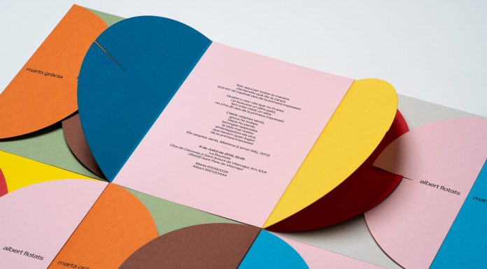 Wedding Invitation by Graphic Design Studio Hey