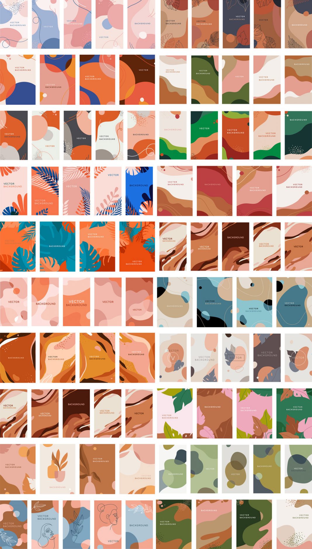 Download Abstract Vector Graphics in a Modern Artistic Style