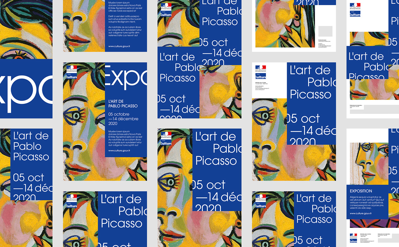 Visual identity by Graphéine for French Ministry of Culture