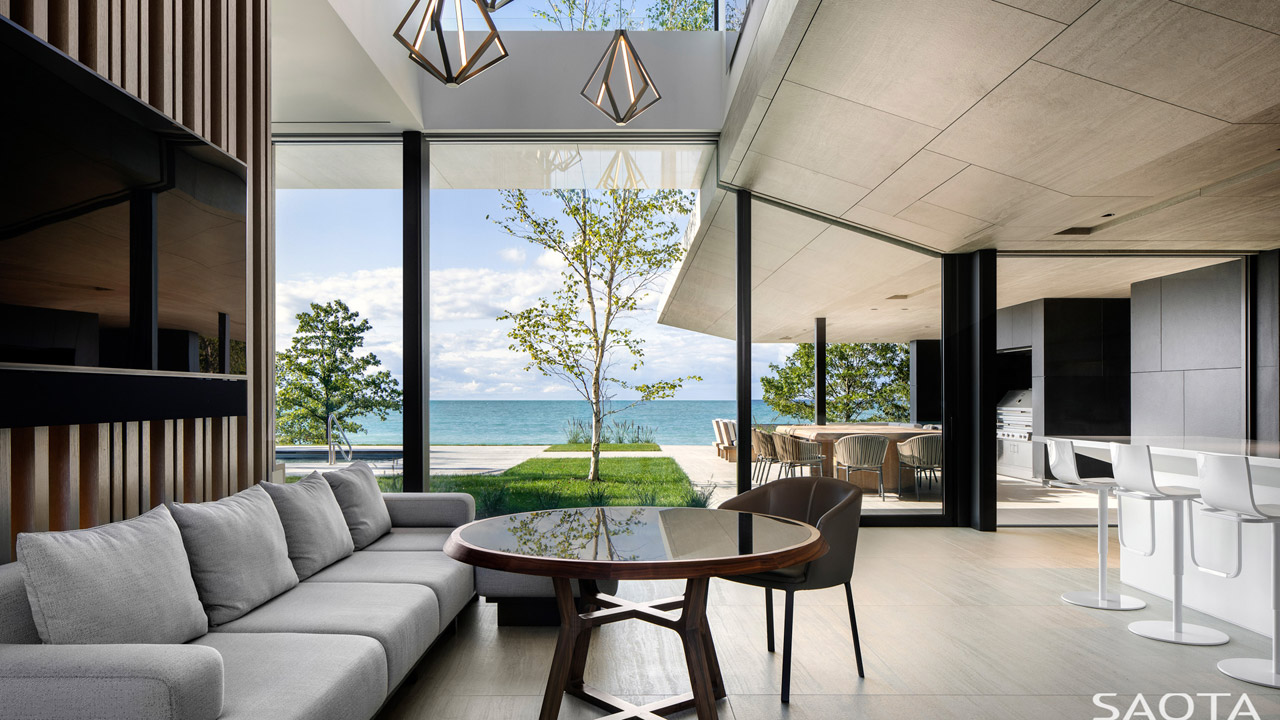 SAOTA Designs a Canadian Home on the Banks of Lake Huron