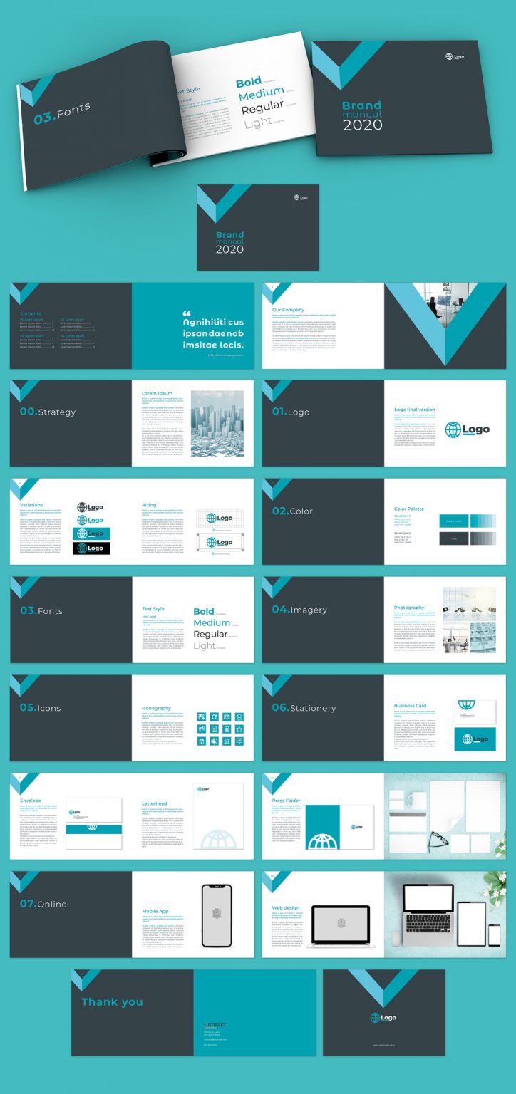 Download this Brand Guidelines Template for Adobe InDesign