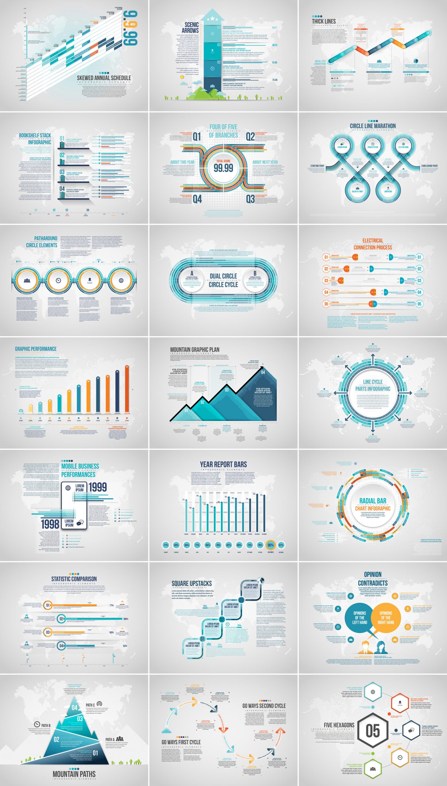 Download Fully Editable and Eye-Catching Infographics