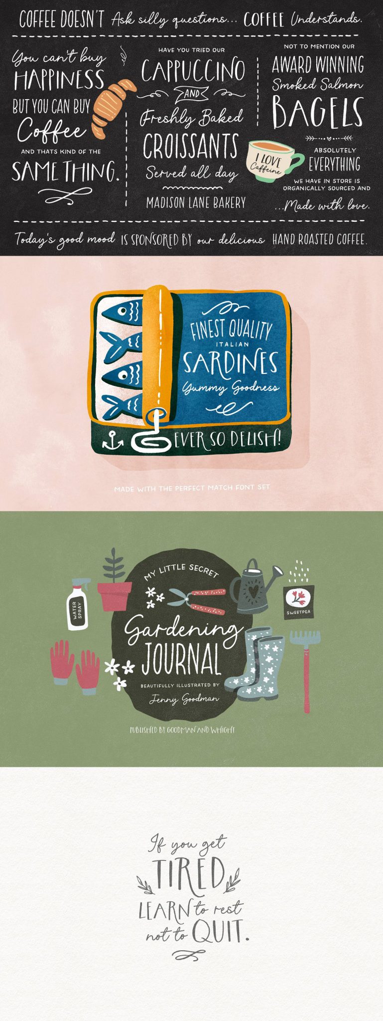 The Perfect Match Fonts