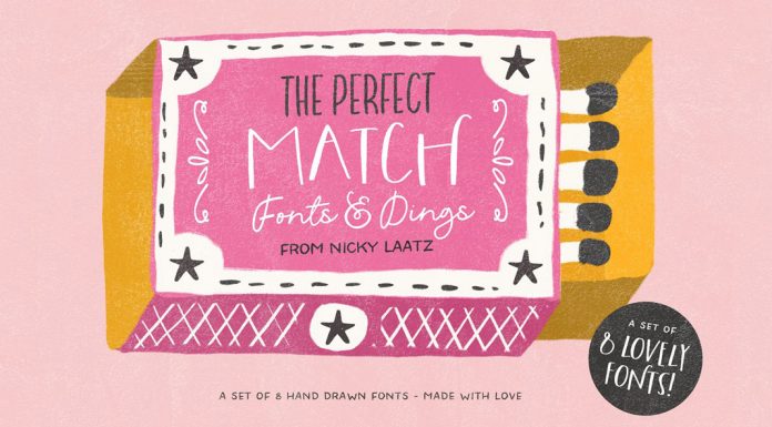 The Perfect Match Fonts